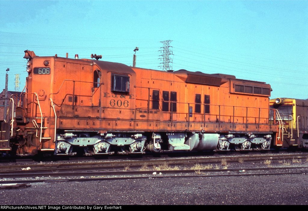 EJE SD9 #606 - Elgin, Joliet & Eastern
